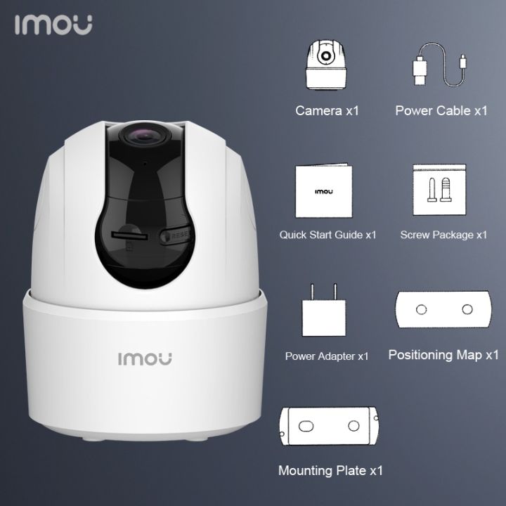 Dahua Imou TA22/42 Ranger 2C 4MP Home Wifi 360 Camera Human Detection ...