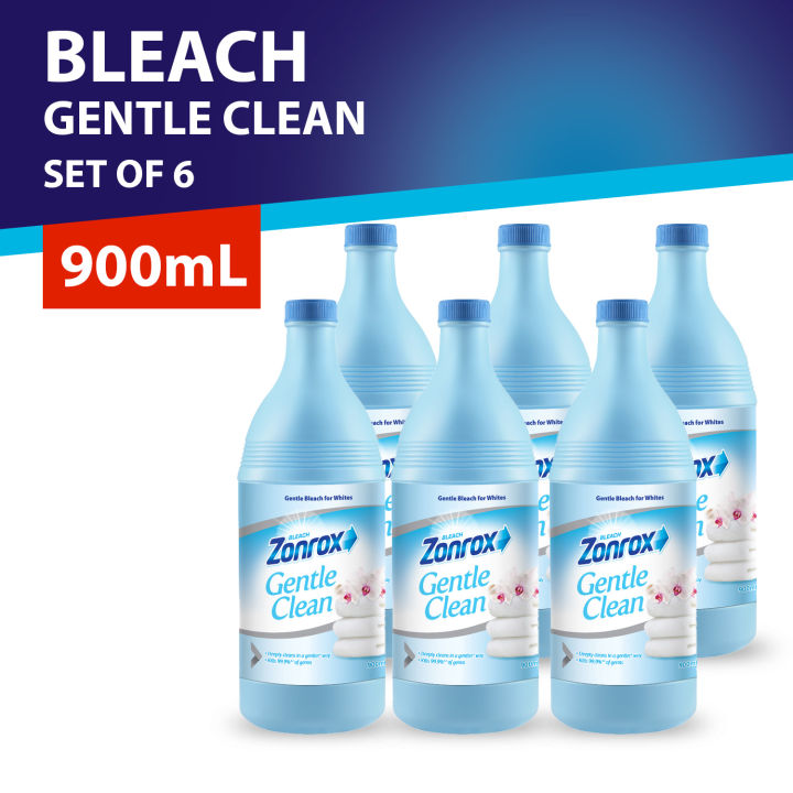 Zonrox Gentle Clean 900ml x6 | Lazada PH