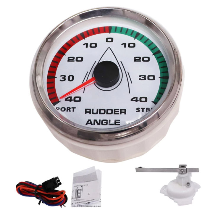 85mm Rudder Angle Indicator 0-190 ohm With Mating Sensor 52mm 8 Color ...