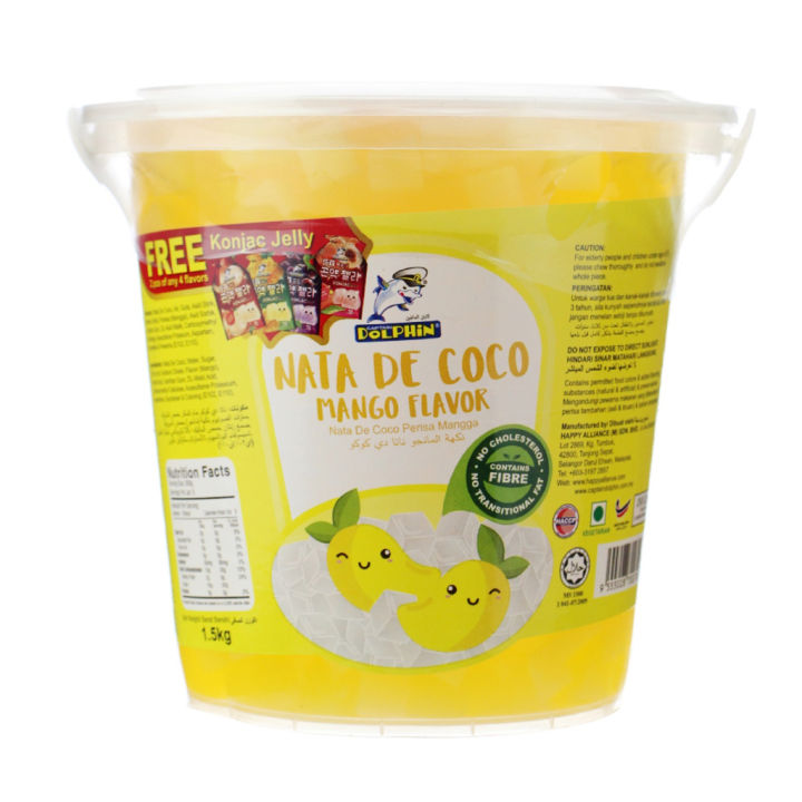 Captain Dolphin Nata De Coco Mango 1.5kg | Lazada