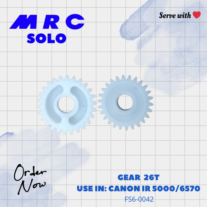 GEAR 26T FOTOCOPY IR 5000/6570 SERIES | Lazada Indonesia