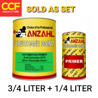 Anzahl Urethane Paint Automotive Primer Anti Corrosion Green with ...