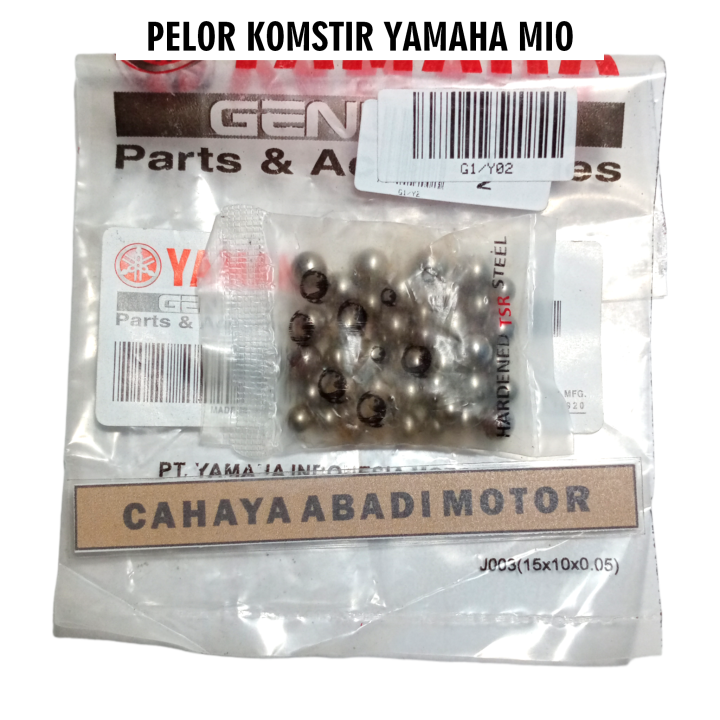 PELOR KOMSTIR BALL ASSY STEEL YAMAHA JUPITER VEGA MX RX KING MIO 35D ...