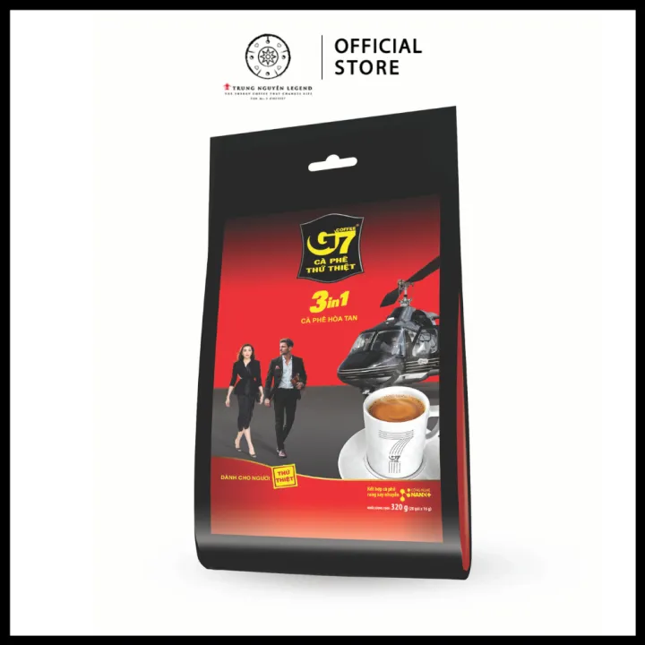 Trung Nguyên Legend - Cà phê sữa hòa tan G7 3in1 - Bịch 20 sachets x ...
