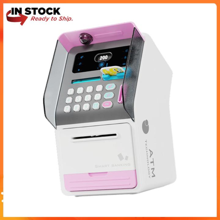 Ulight ATM Piggy Bank Auto Scroll ATM Machine Birthday Gifts ...