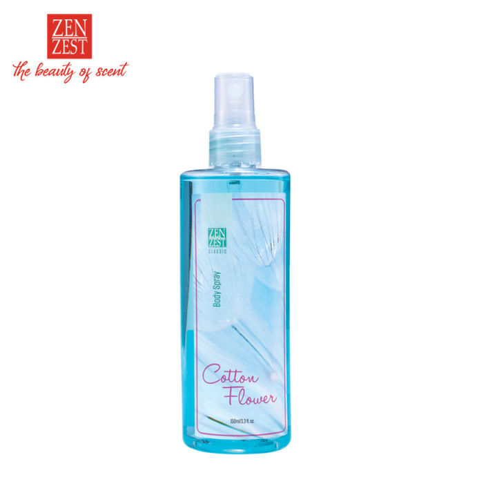 Zen Zest Body Spray Cotton Flower 150ml | Lazada PH