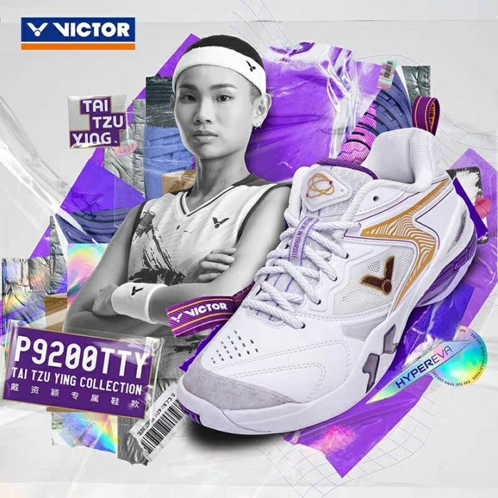 Ready Stock Victor P9200TTY A Professional Badminton Shoe Tai Tzu Ying ...