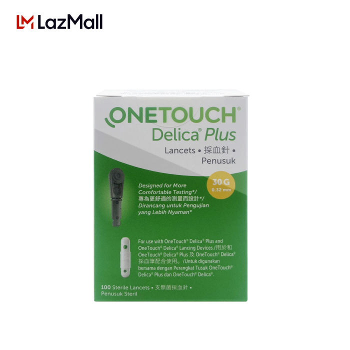 Onetouch Delica Plus Lancet 100S | Lazada Indonesia