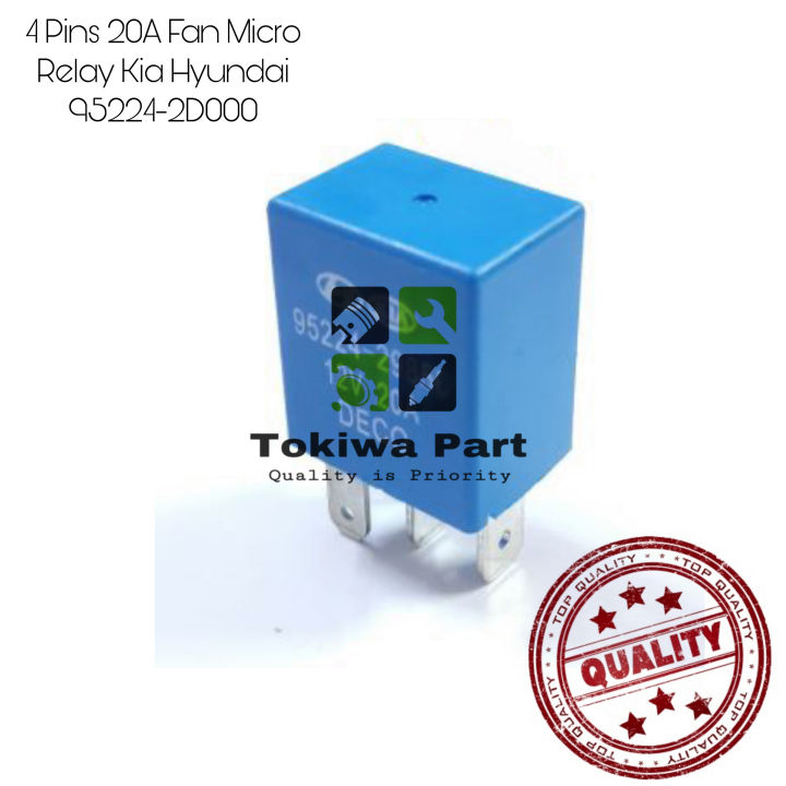 Pw857017V1 4 Pins Original Proton Suprima Exora Preve 20A Fan Micro ...