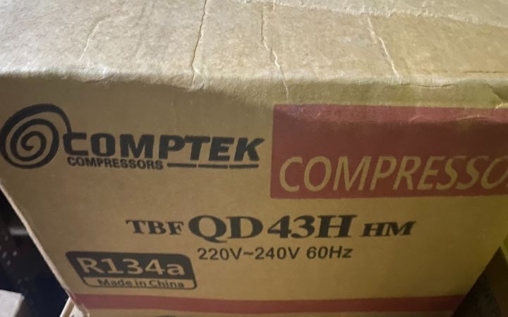 Refrigerator Compressor 1/8 Horsepower QD43 R134a 220v | Lazada PH