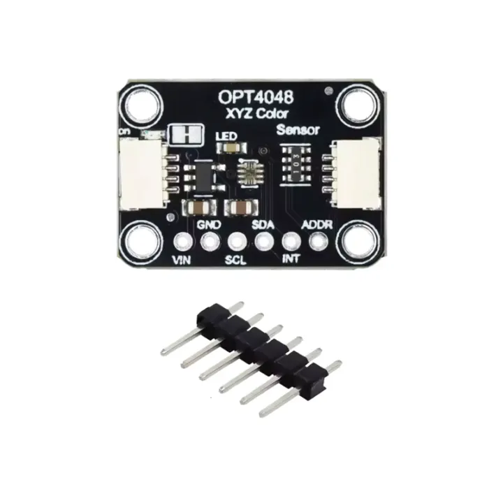 เซนเซอร์ตรวจจับแสง OPT4048 CIE XYZ,บอร์ดแหกคุกปรับเวลารวมและฟังก์ชันขัด ...