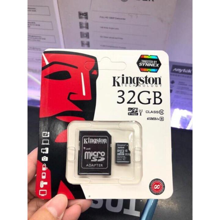 32 GB MICRO SD CARD (ไมโครเอสดีการ์ด) KINGSTON CLASS 4 (SDC4/32GB) | Lazada.co.th