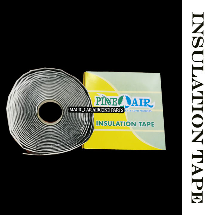INSULATION TAPE / TAR GETAH (ONE SIDE) (CAR AIR CONDITIONING) (BLACK ...