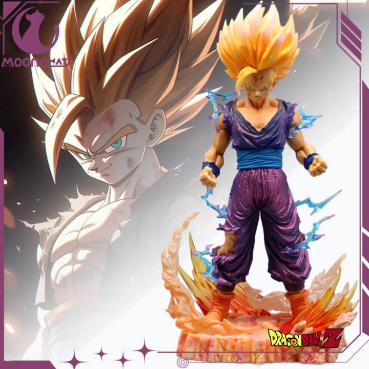 Dragon Ball Z Son Gohan Anime Figure Super Saiyan 2 Gohan 26cm Action ...