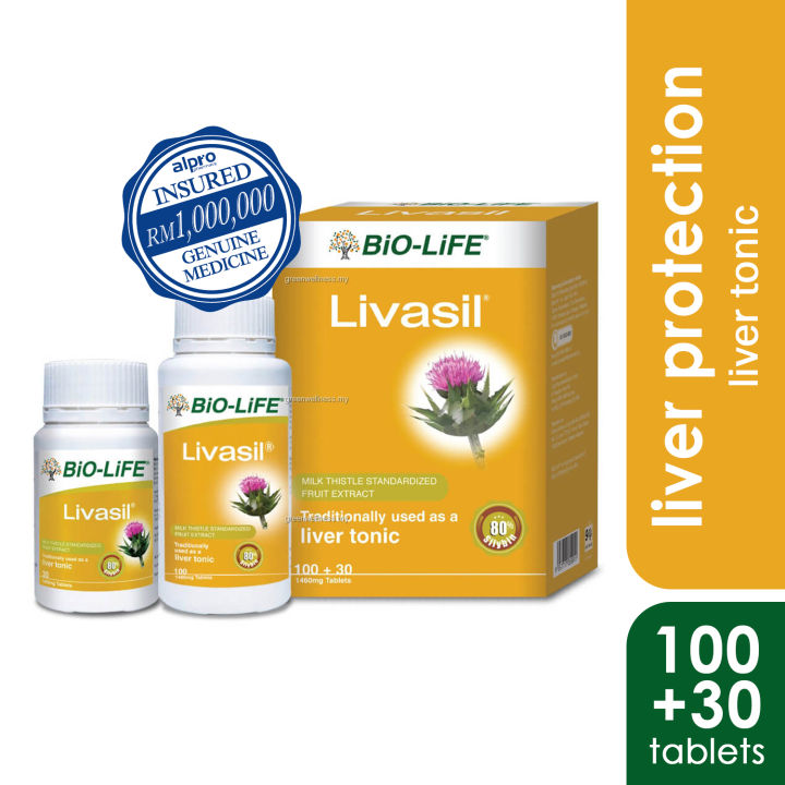 Bio-Life Livasil Liver Tonic 100s + 30s | Lazada