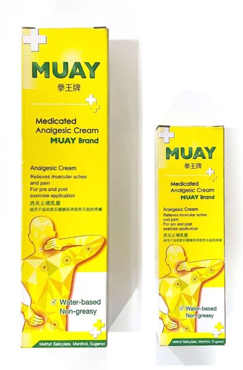 [THAILAND] Namman Muay Medicated Analgesic Cream 30g / 100g | Lazada