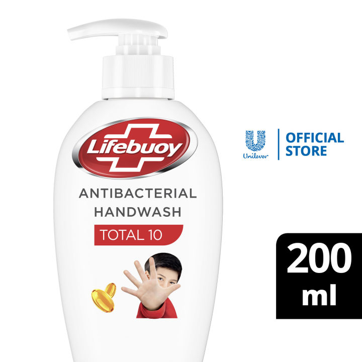 Lifebuoy Antibacterial Hand Wash Total 10 200ml | Lazada PH