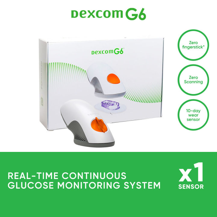 Dexcom G6 - Sensors + FREE 1 X Transmitter | Lazada Singapore