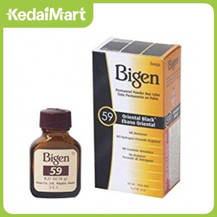 Bigen Powder Hair Bye Black Botol 6 Gram | Lazada Indonesia