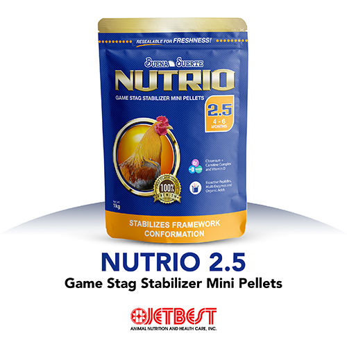 Nutrio 2.5 Game Stag Stabilizer Mini Pellets (1KG) | Lazada PH