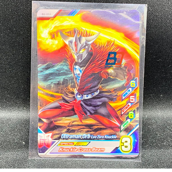 Ultraman ORB Leo Zero Knuckle B2-053 Ultraman Fusion Figth RB Ver 2 ...