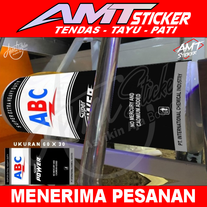 Stiker Tanki Angin Truk Ukuran 60x30 cm - Bisa Custom/Request | Lazada ...