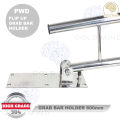 Stainless Steel Grab Bar Flip, Folding Handrail, Bathroom Safety, Anti ...