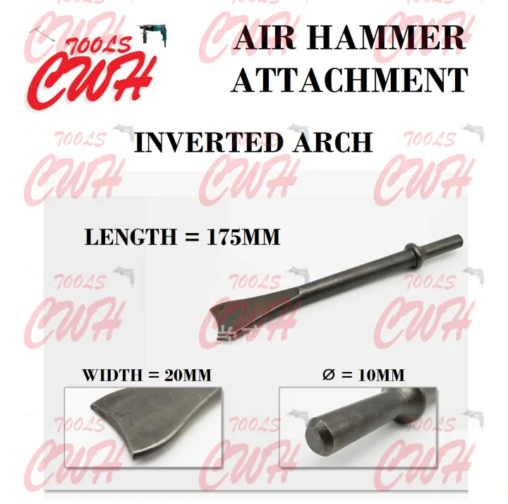 PRC PNEUMATIC AIR DEMOLITION HAMMER HACKER HACK HACKING CHISEL ...