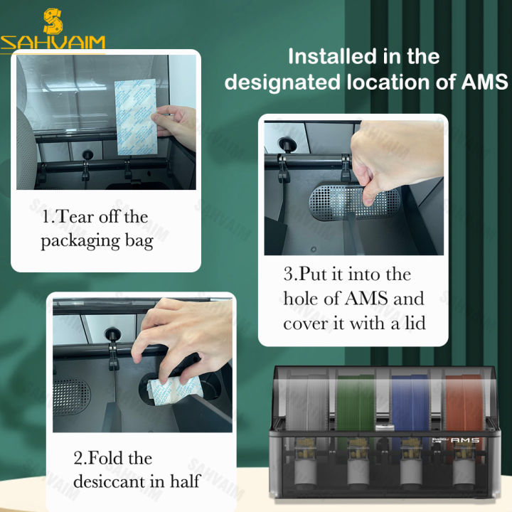 【100%-original】 3d Printer Filament Storage For Bambulab X1C P1S 3D ...