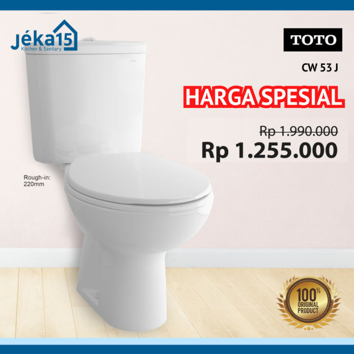 TOTO CW53J CLOSET DUDUK | Lazada Indonesia