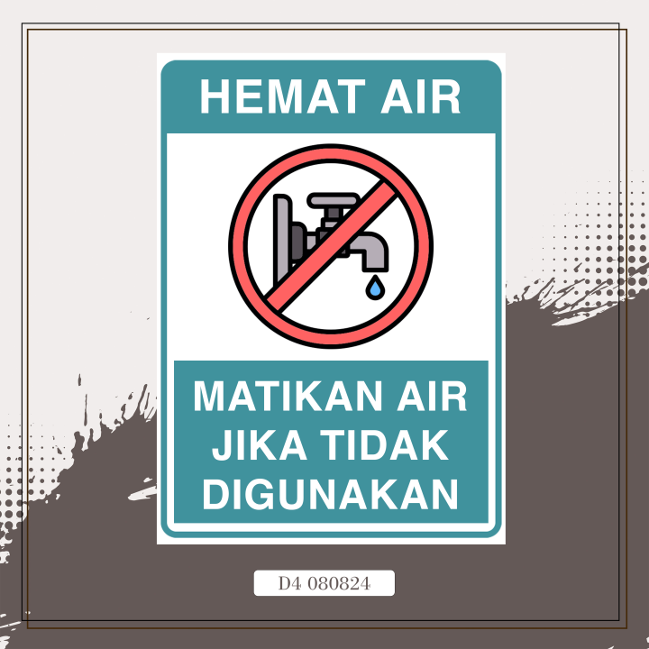 Sticker Harap Matikan AC Stiker Matikan AC Stiker AC Stiker Hemat ...