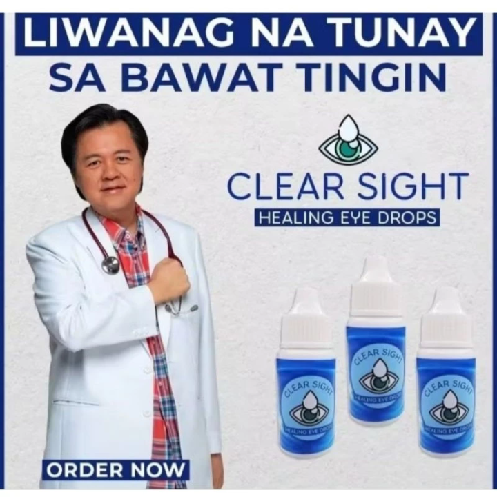 AUTHENTIC CLEAR SIGHT HEALING EYE DROPS | Lazada PH