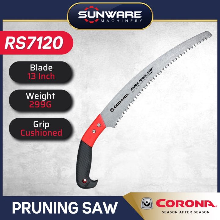 CORONA-Razor Tooth Pruning Saw (13" Curved Blade) | Lazada