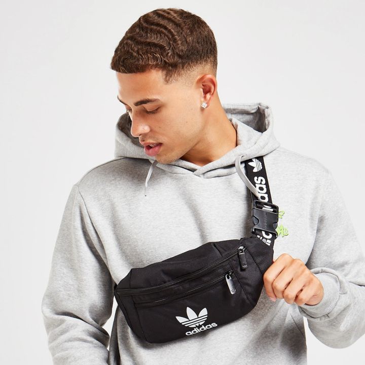 ADIDAS ADICOLOR CLASSIC WAIST BAG BLACK HK2633 [100 ORIGINAL] | Lazada PH