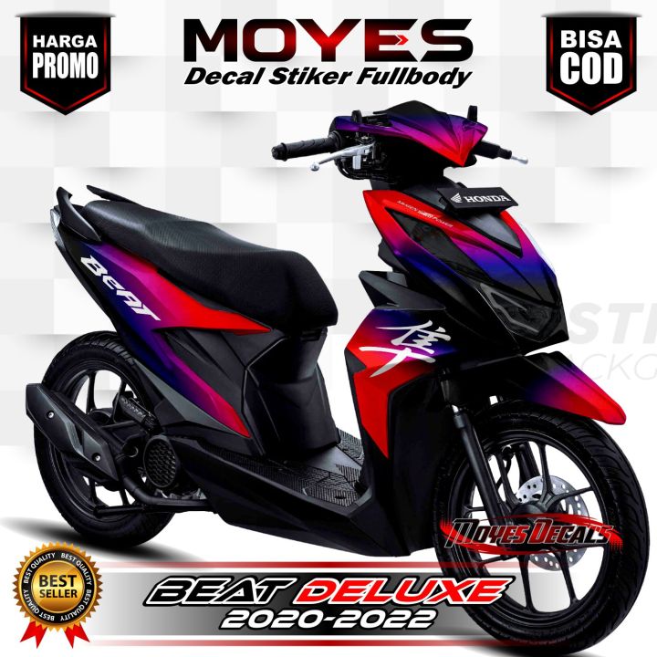 Decal Stiker Beat Deluxe Fullbody / Stiker Variasi Beat Deluxe Motif ...