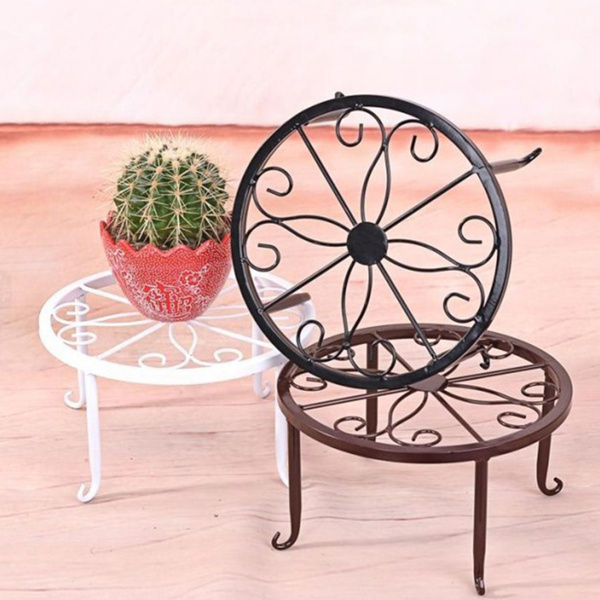 Happi GO 1PCS High Quality Steel Flower Pot Stand / Alas Kaki Pasu Besi ...