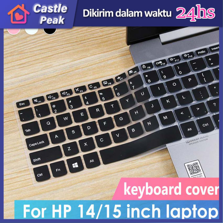 15.6 Inch Keyboard Cover Skin Untuk HP 14S 15S / Silicone Keyboard ...