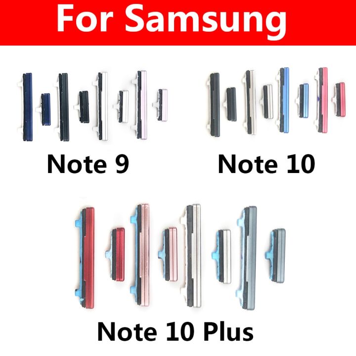 New For Samsung Galaxy Note 9 10 Plus Power Button + Volume Side Button ...