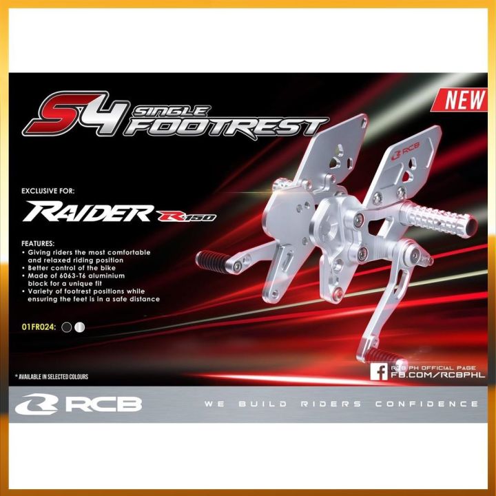 RCB SINGLE SHIFTER RAIDER150 S4 | Lazada PH