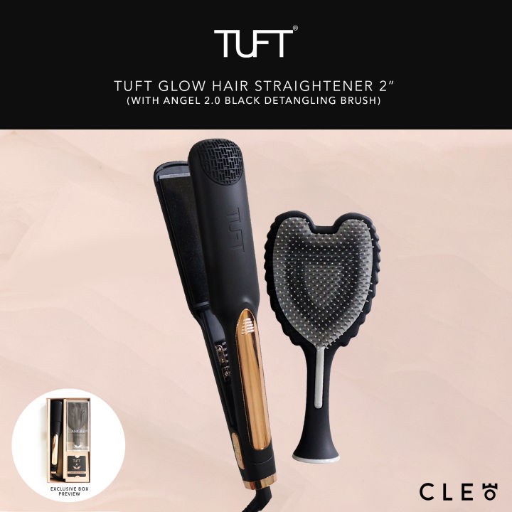 TUFT Glow 2 Inch SPECIAL EDITION x Tangle Angel - Catok rambut - 100% ...