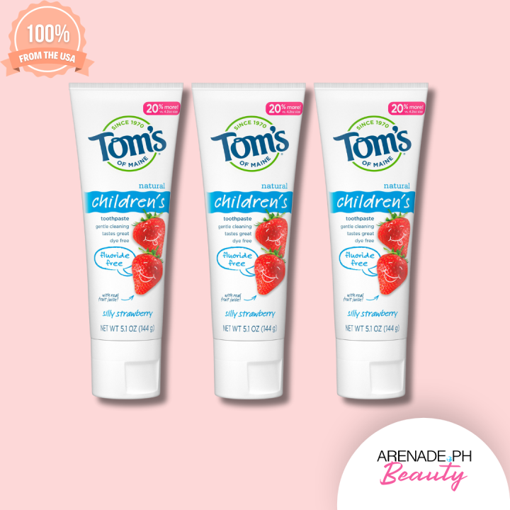 Tom's of Maine Anticavity Fluoride Children's Toothpaste Silly ...