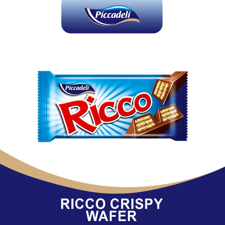 PICCADELI Ricco Crispy Wafer Flavored Chocolate 24x18.5g | Lazada PH