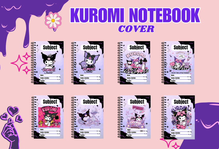 KUROMI Design Notebook (80 Leaves) Tahi, Composition, Writing, Big ...