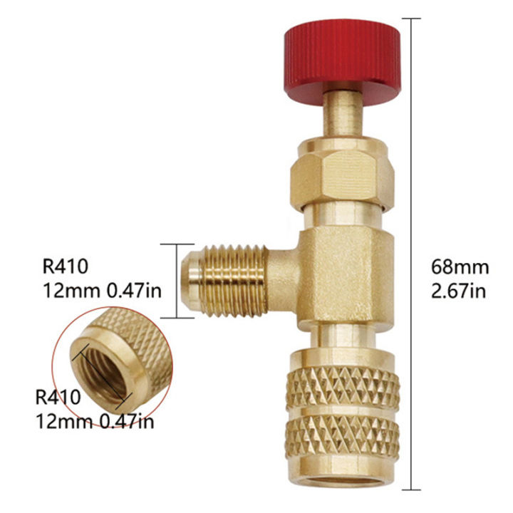 GUKA Liquid Safety Valve R410A R22 Air Conditioning Refrigerant 1 4 ...