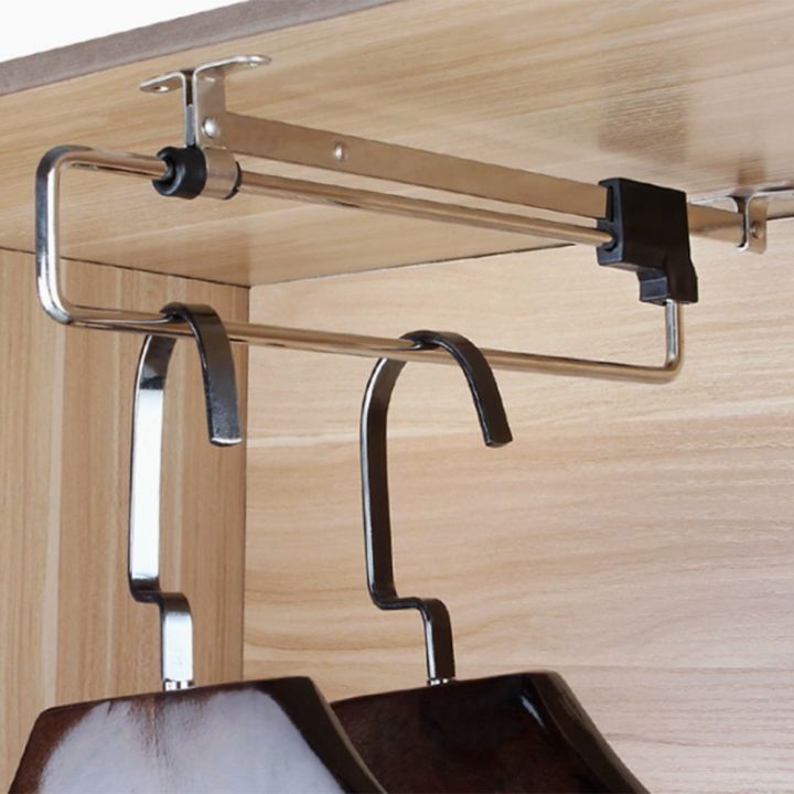 【VALUESP】 Clothes Hanger Wardrobe Clothes Rail Top Mounted Wardrobe ...
