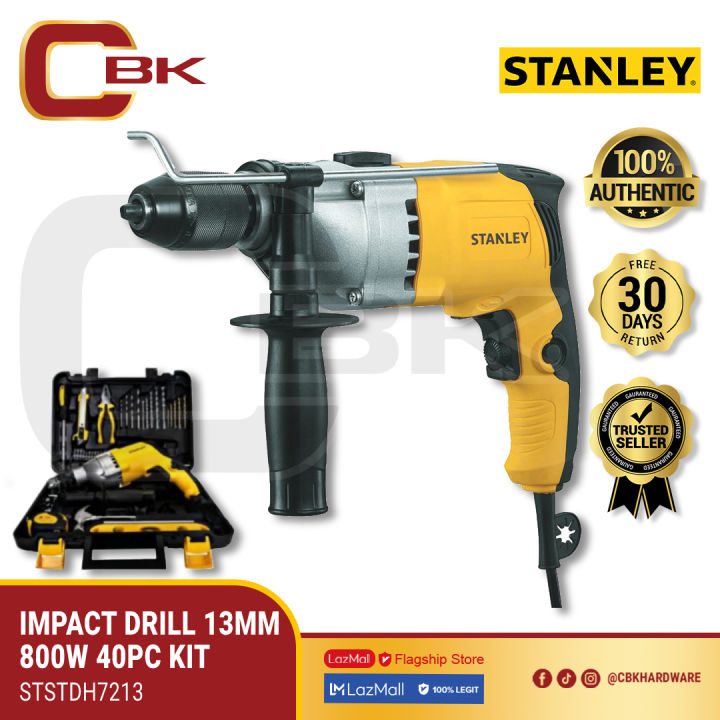 Stanley Impact Drill 13mm model STDH7213 (Yellow/Gray) Co Ban Kiat ...