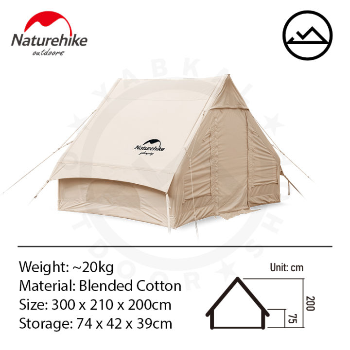Naturehike Air 6.3 Cotton Inflatable Tent | Lazada PH