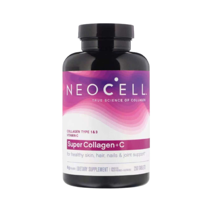 Neocell Super Collagen Type 1 And 3 Plus C Tablets Bottle Of 250 ...
