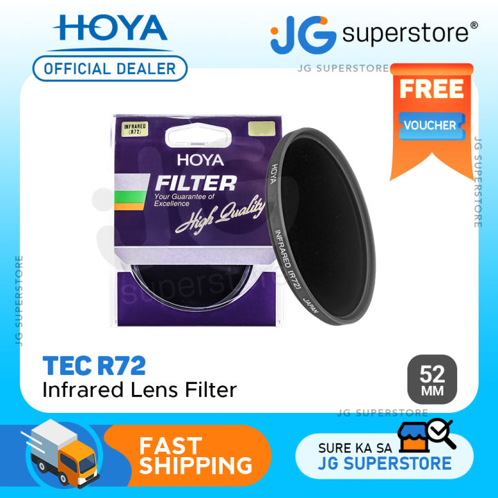Hoya 52mm R72 Infrared Filter IR for Camera Lens | JG Superstore ...