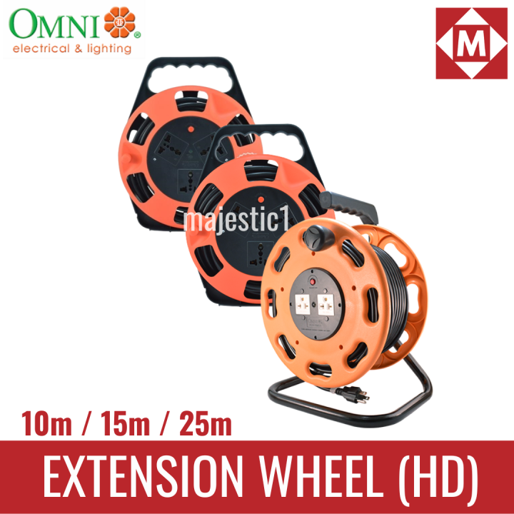 Omni Extension Wheel 10m 15m 25m (WEW-10M / WEW-15M / WEW-25M) | Lazada PH